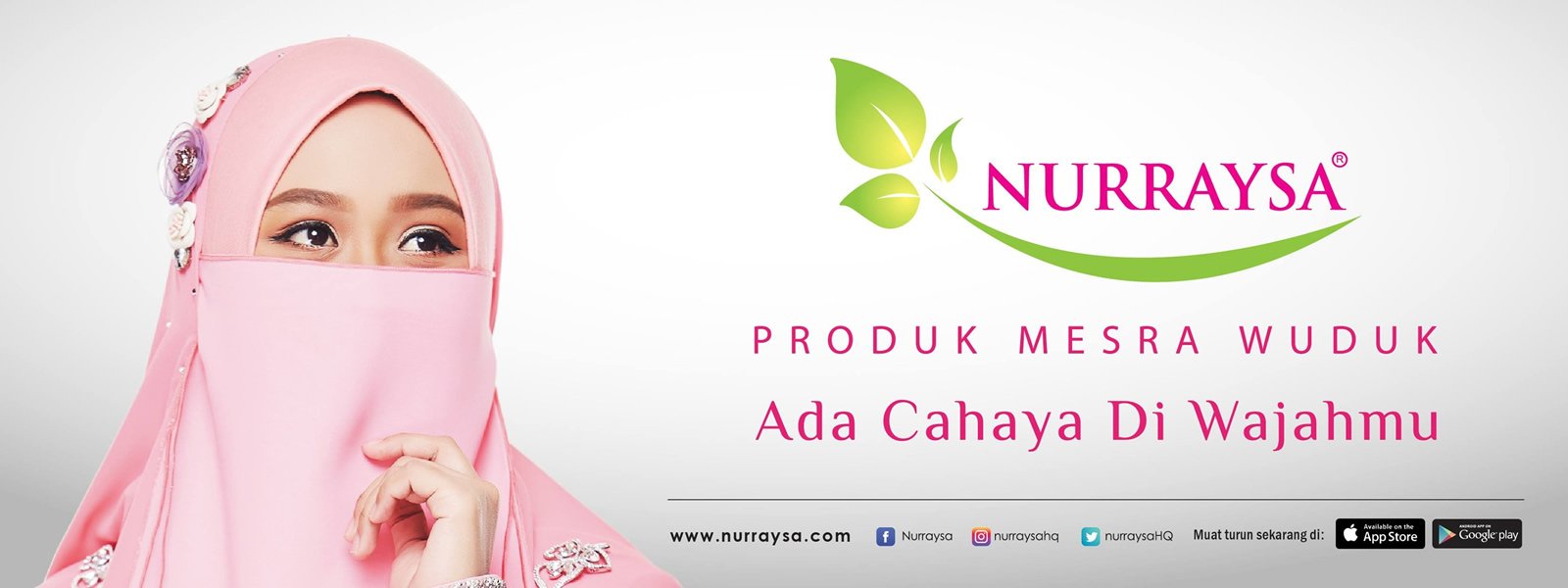 Nurraysa - Produk Mesra Wuduk - Ada Cahaya Di Wajahmu