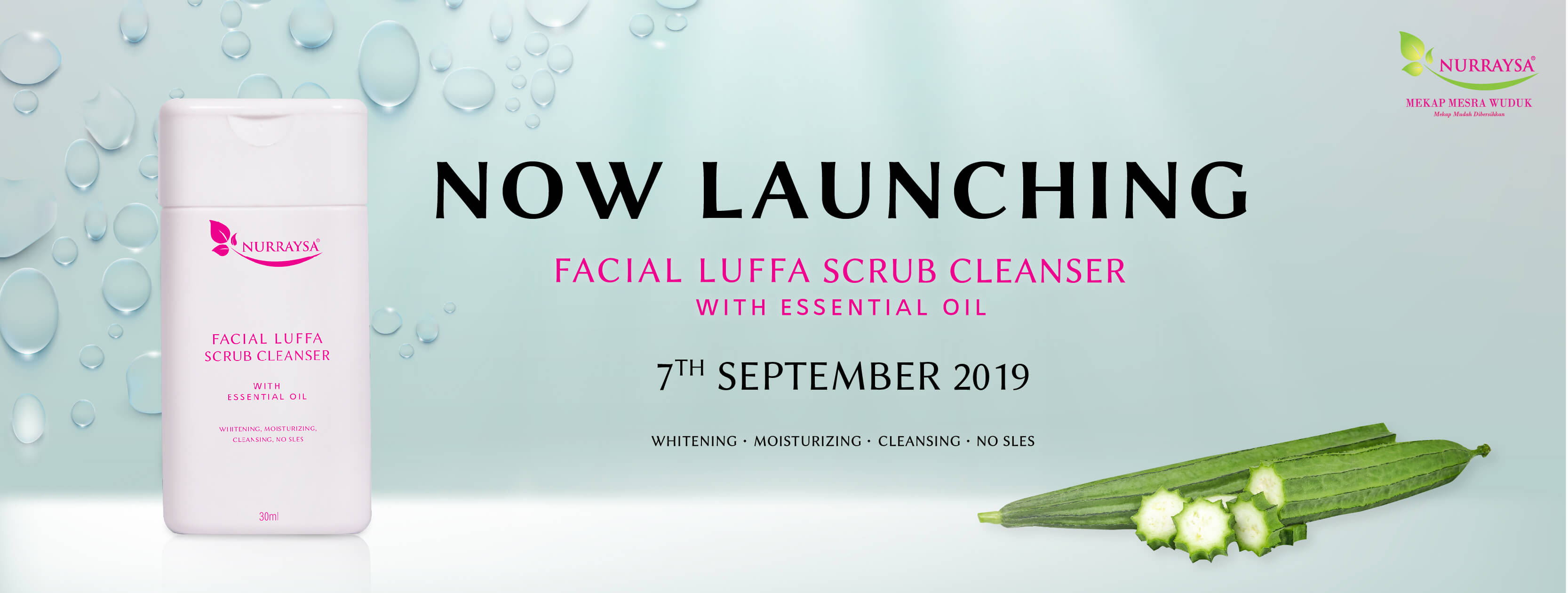 Nurraysa - Produk Mesra Wuduk - Ada Cahaya Di Wajahmu
