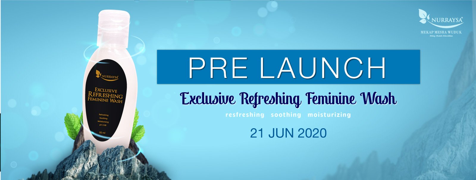 Nurraysa - Produk Mesra Wuduk Pilihan Wanita Muslimah