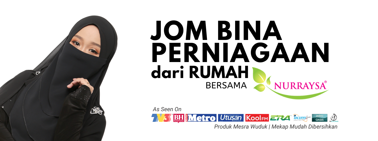 Nurraysa - Produk Mesra Wuduk Pilihan Wanita Muslimah