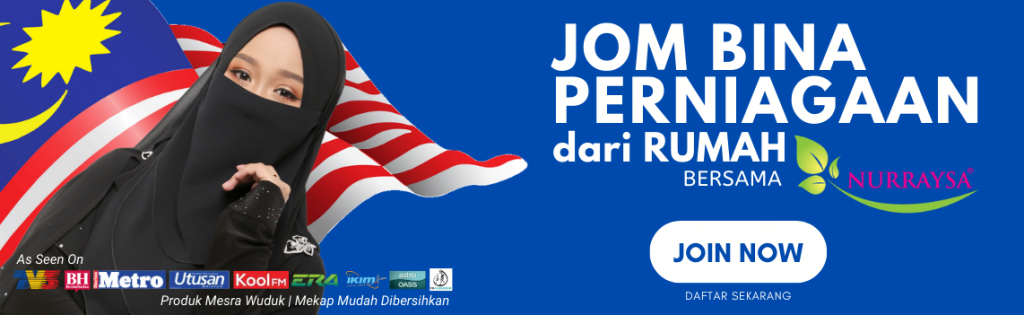Nurraysa - Produk Mesra Wuduk Pilihan Wanita Muslimah