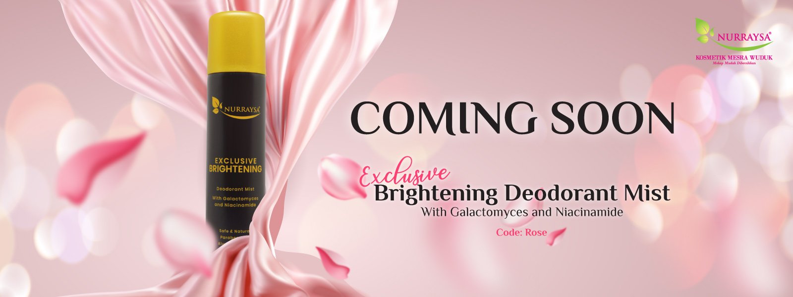 Nurraysa - Kosmetik Mesra Wuduk Pilihan Wanita Muslimah