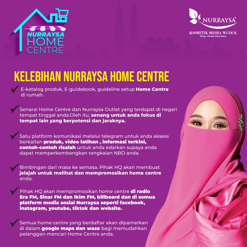 Pendaftaran Nurraysa Home Centre – Nurraysa