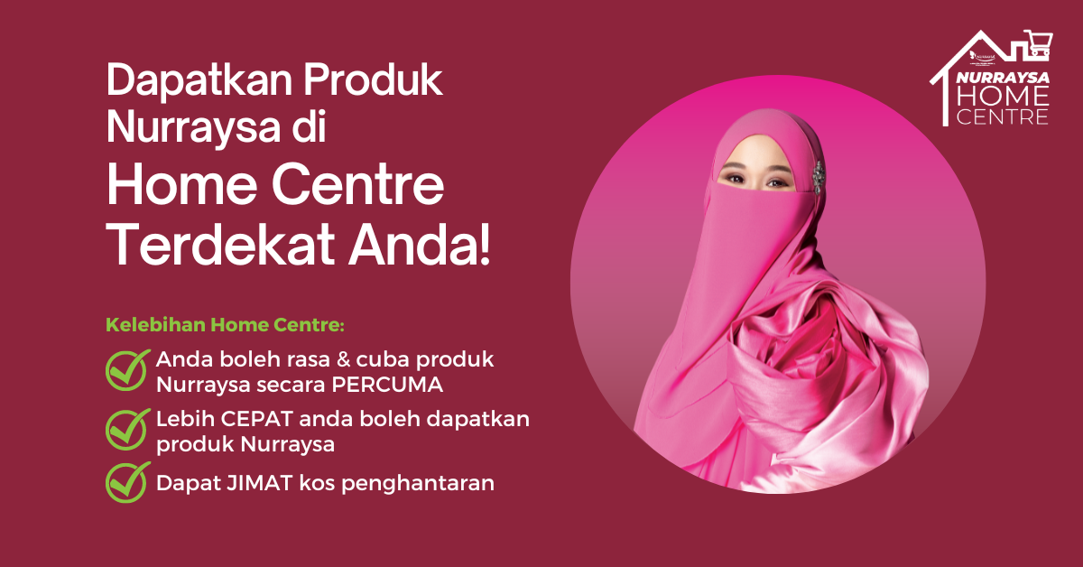 Nurraysa – Kosmetik Mesra Wuduk - Mekap Mudah Dibersihkan