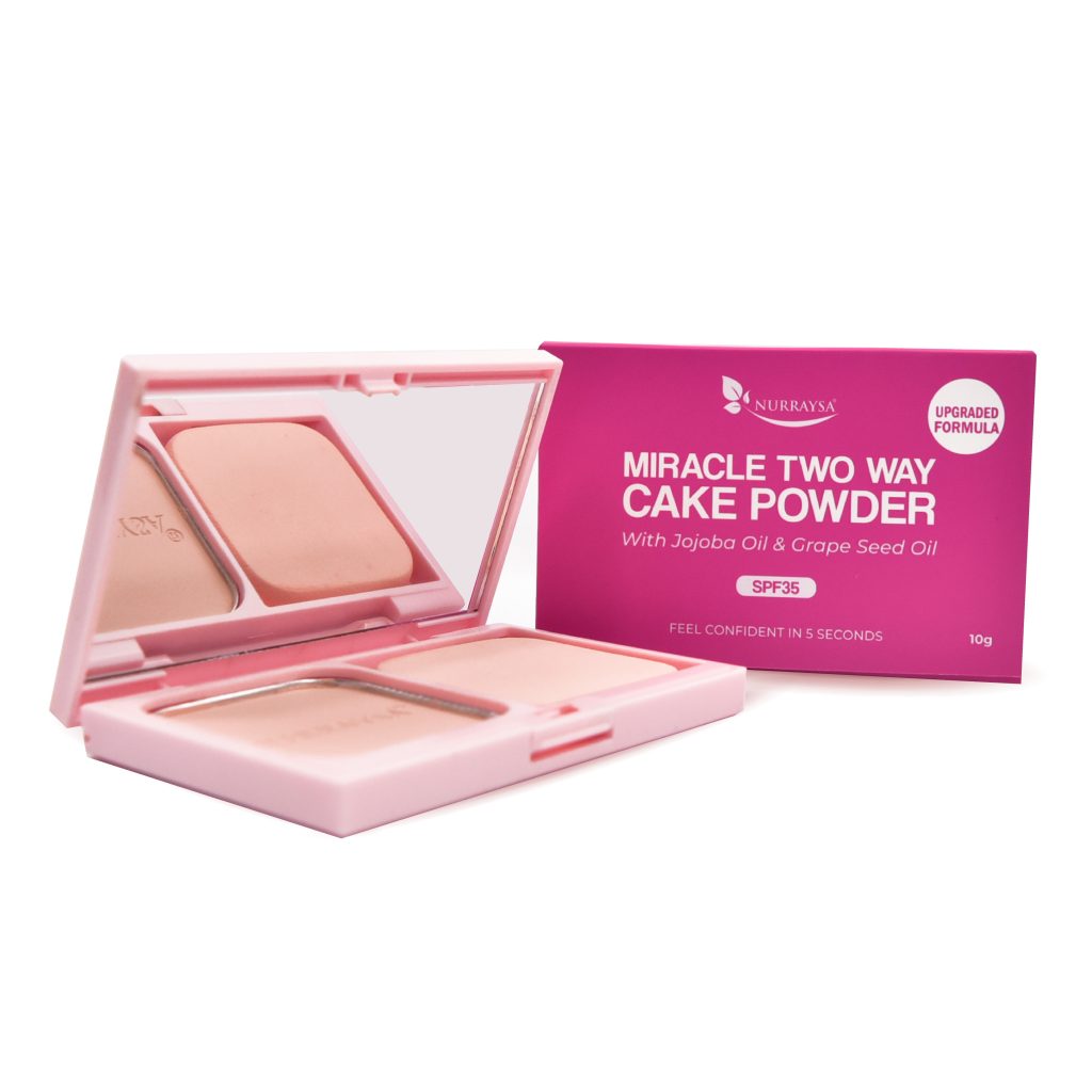 Miracle Two Way Cake Powder with Jojoba Oil & Grape Seed Oil